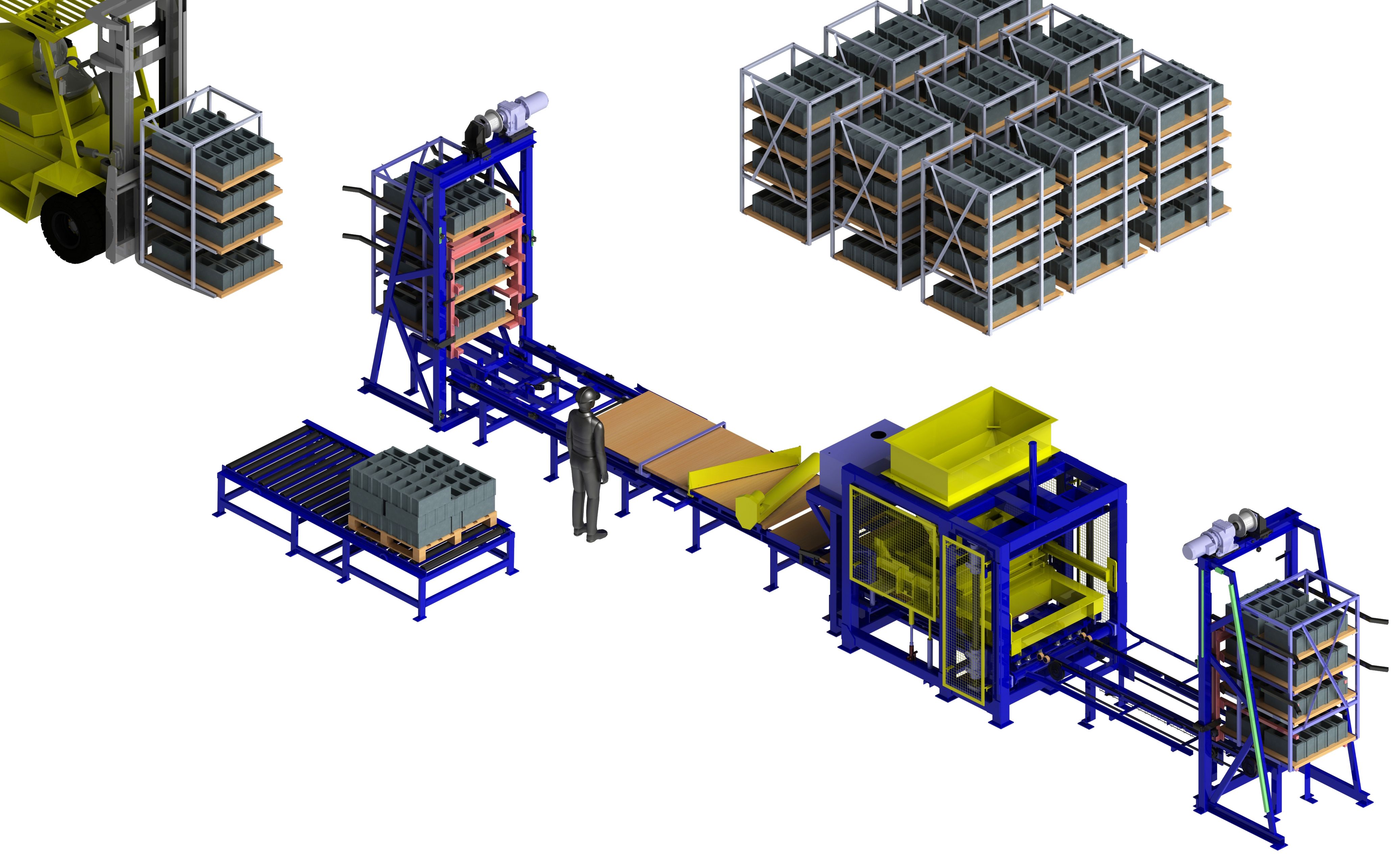 ®Rometa 1010 Mobile Block Machine Details | Rometa
